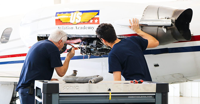 Free educational training for ages 18-24 in Job Corps’ first aviation ...